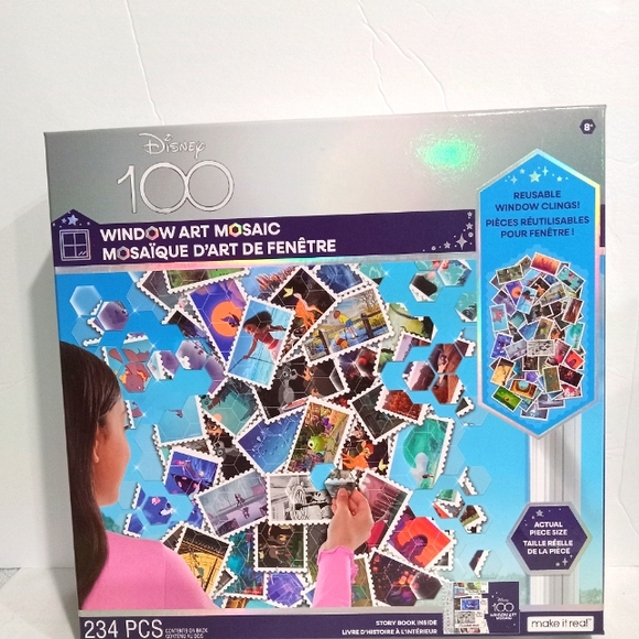 Disney | Toys | Disney 0 Window Art Mosaic | Poshmark